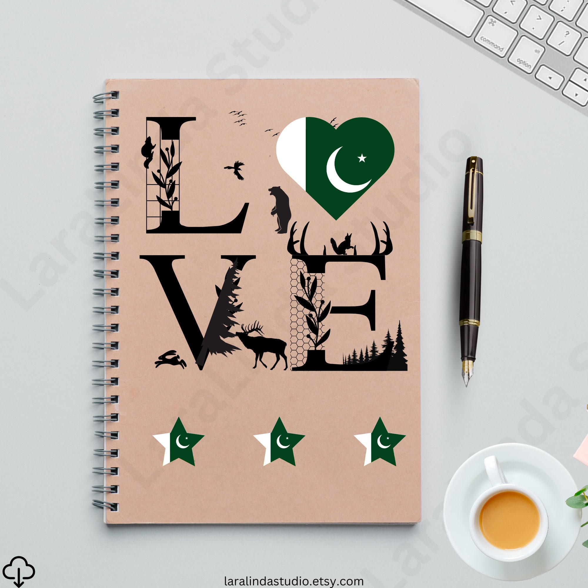 Pakistan Flag Bundle 77 SVG & 77 PNG Printable Files for Ready to Use ...
