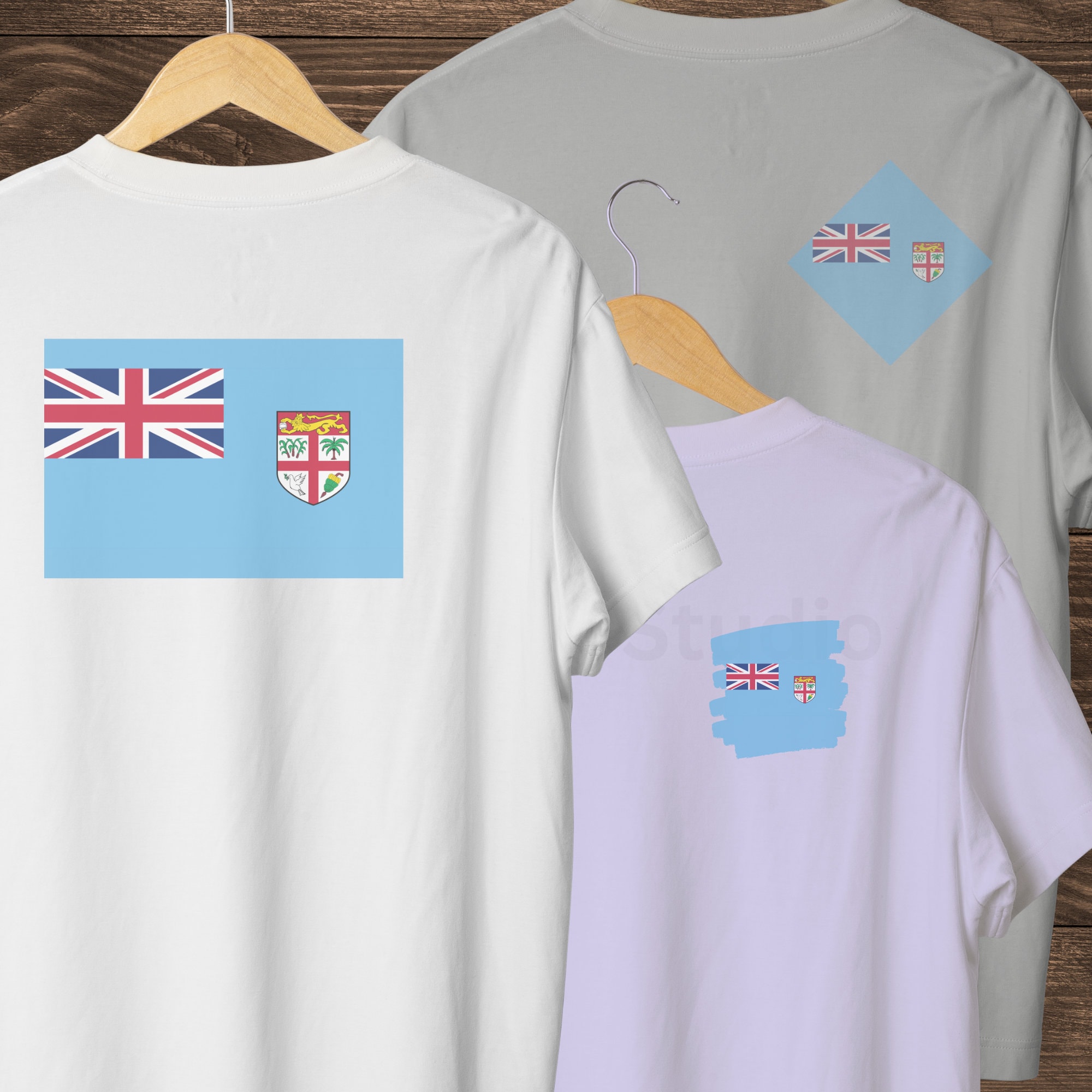 Fiji Flag Bundle 53 SVG & PNG Printable Files for Ready to Use Designs ...