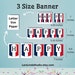 Happy Birthday Banner France Flag Themed Birthday Decoration Bon ...