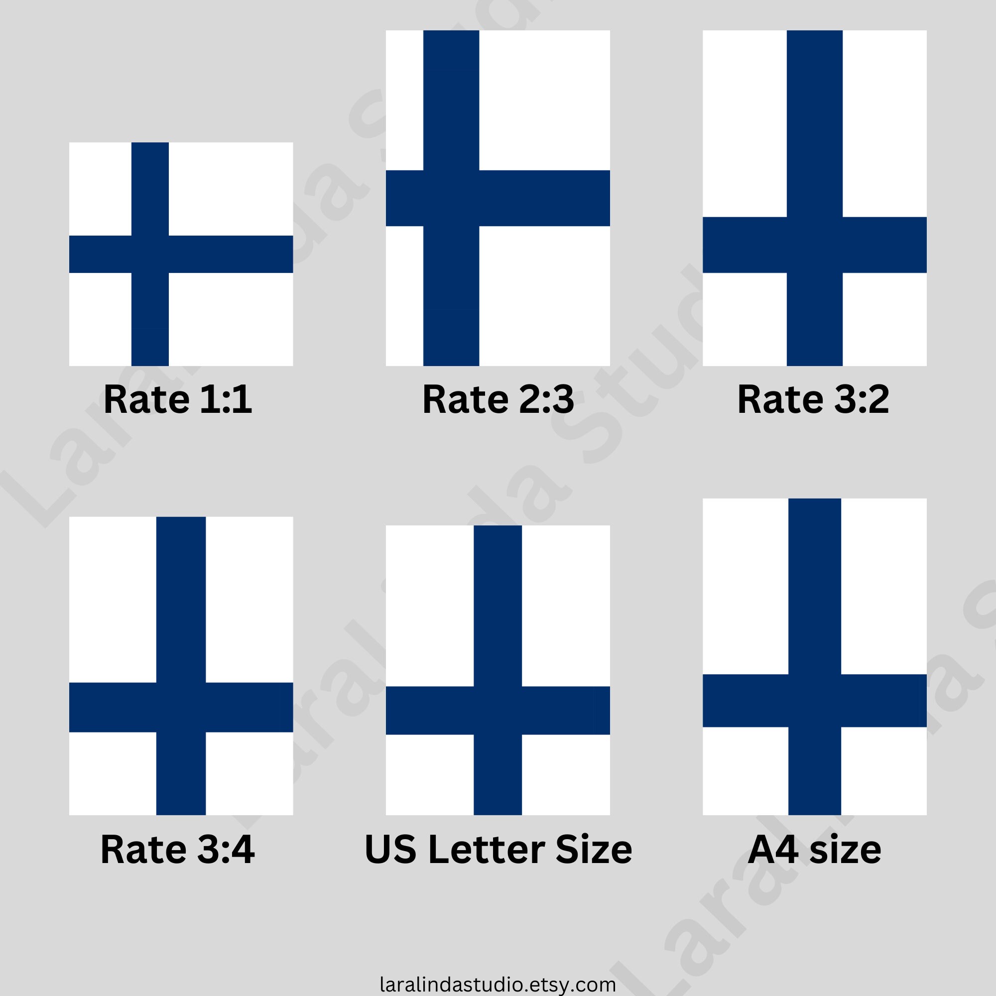 Finland Flag Bundle 77 SVG & PNG Printable Files for Ready to Use ...