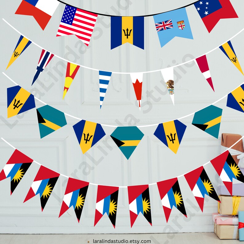 Barbados Flag Bundle 77 SVG & PNG Printable Files for Ready to Use ...