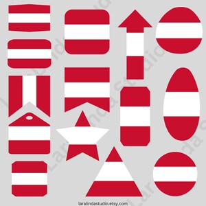Austria Flag Bundle 77 SVG & PNG Printable Files for Ready to Use ...