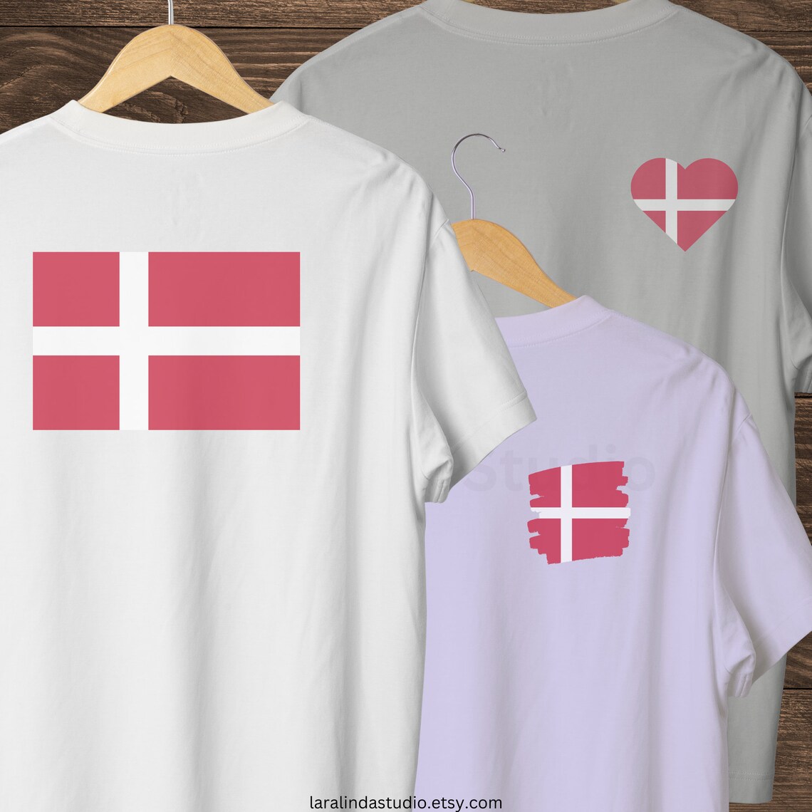 Denmark Flag Bundle 77 SVG & PNG Printable Files for Ready to Use ...
