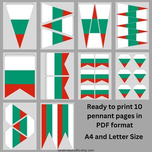 Bulgaria Flag Bundle 77 SVG & PNG Printable Files for Ready to Use ...