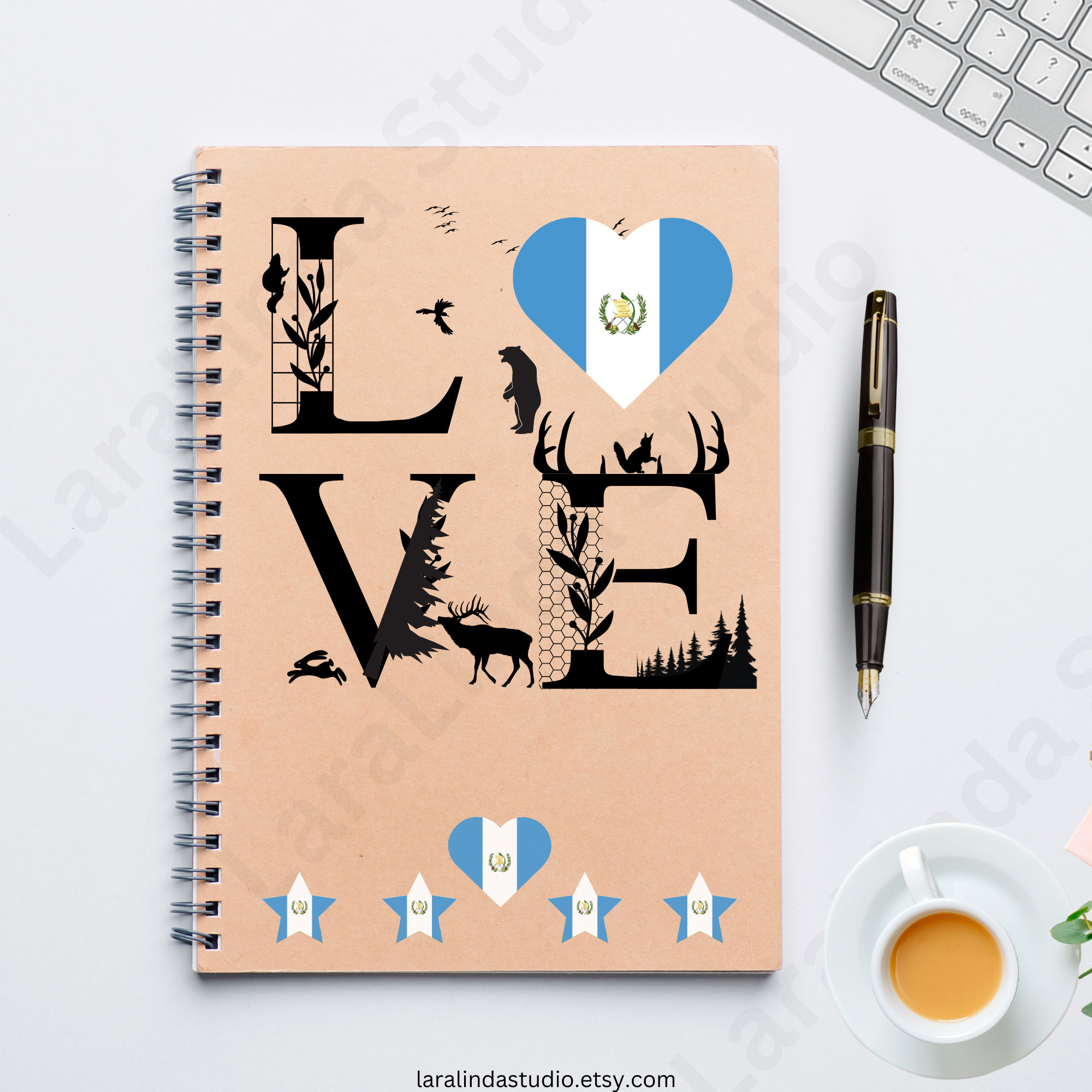 Guatemala Flag Bundle 77 SVG & PNG Printable Files for Ready to Use ...