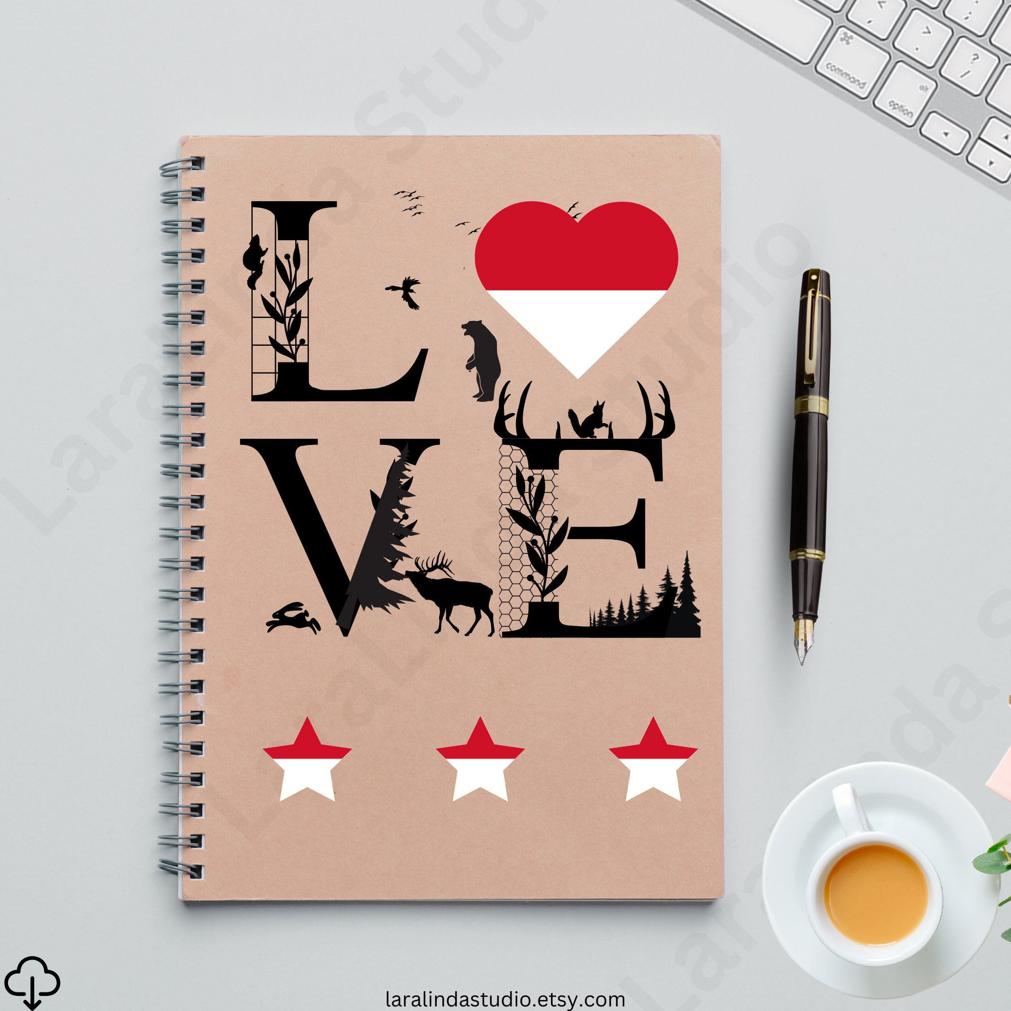 Monaco Flag Bundle 77 SVG & PNG Printable Files for Ready to Use ...