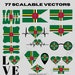 Dominica Flag Bundle 77 SVG & PNG Printable Files for Ready to Use ...