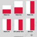 Poland Flag Bundle 77 SVG & PNG Printable Files for Ready to Use ...