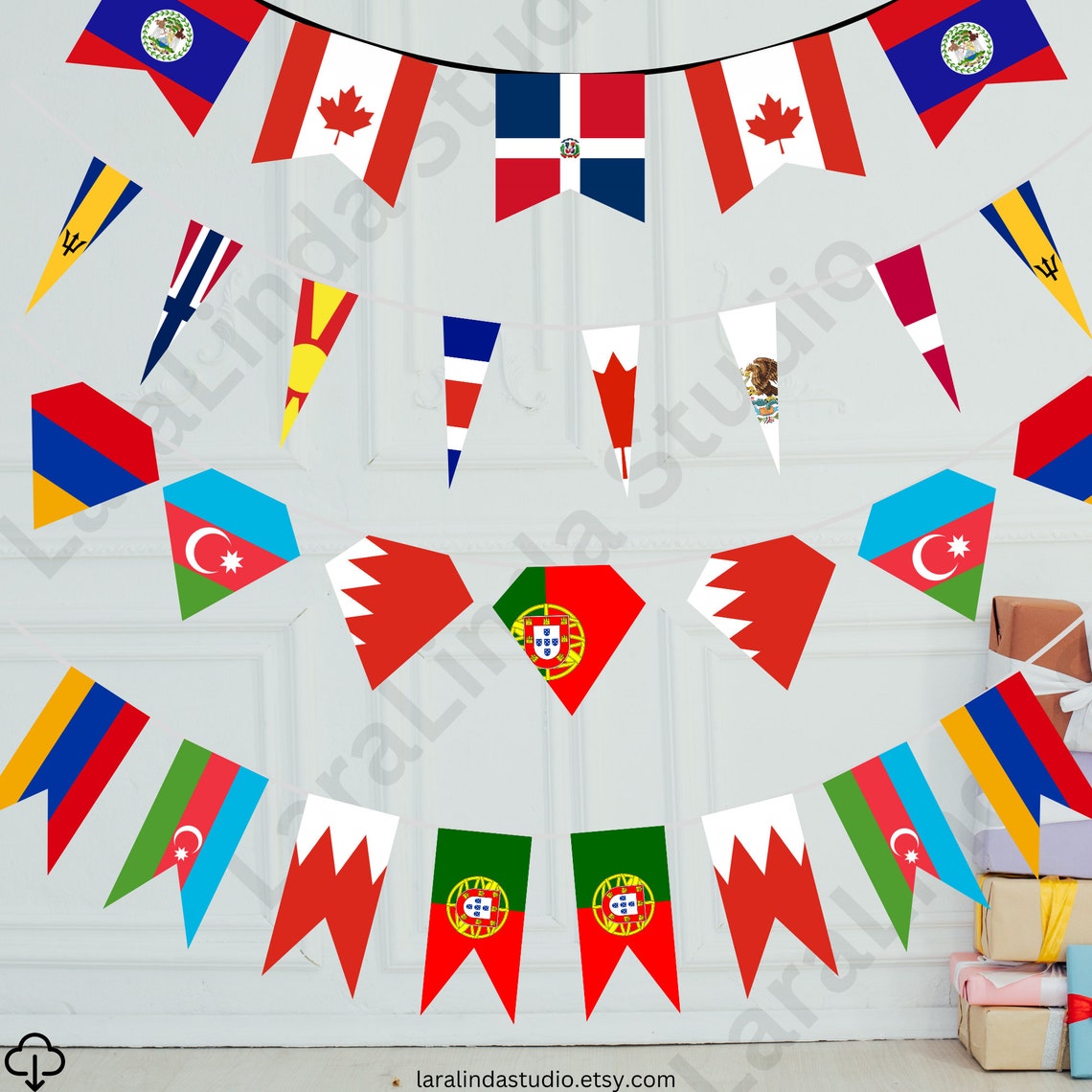 Portugal Flag Bundle 77 SVG & PNG Printable Files for Ready to Use ...