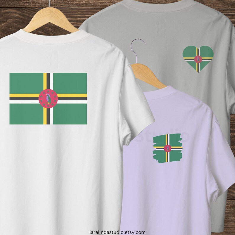 Dominica Flag Bundle 77 SVG & PNG Printable Files for Ready to Use ...