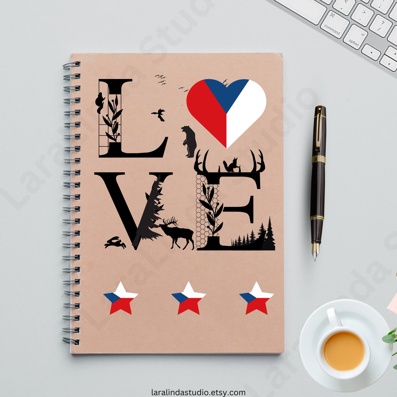 Czech Republic Flag Bundle 77 SVG & PNG Printable Files for Ready to ...