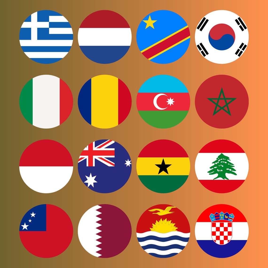 Country Flag Instagram Story Highlight Covers 190+ Instagram Flags ...