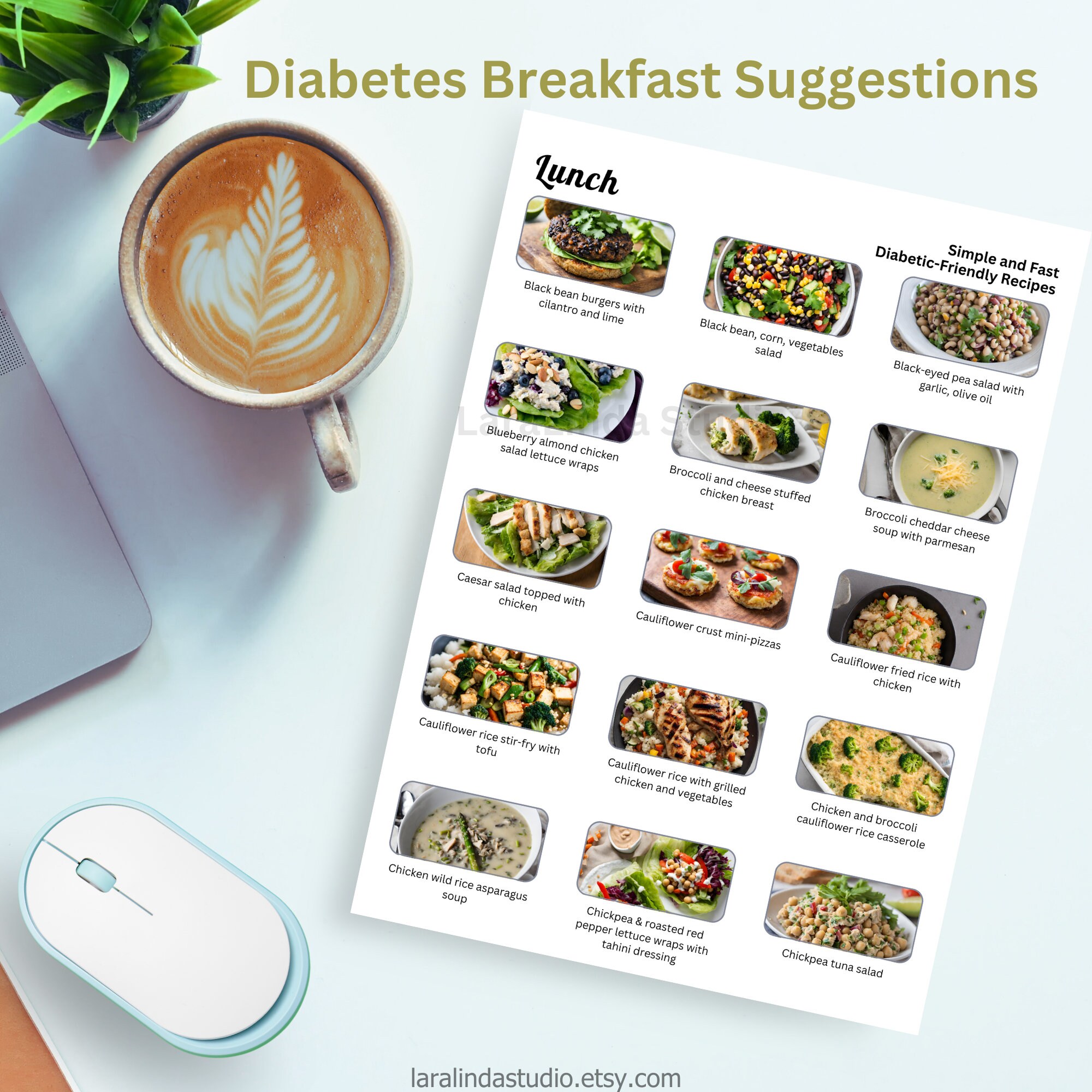 Diabetes Meal List for Lunch Diabetic Friendly Lunch Easy Recipes for ...