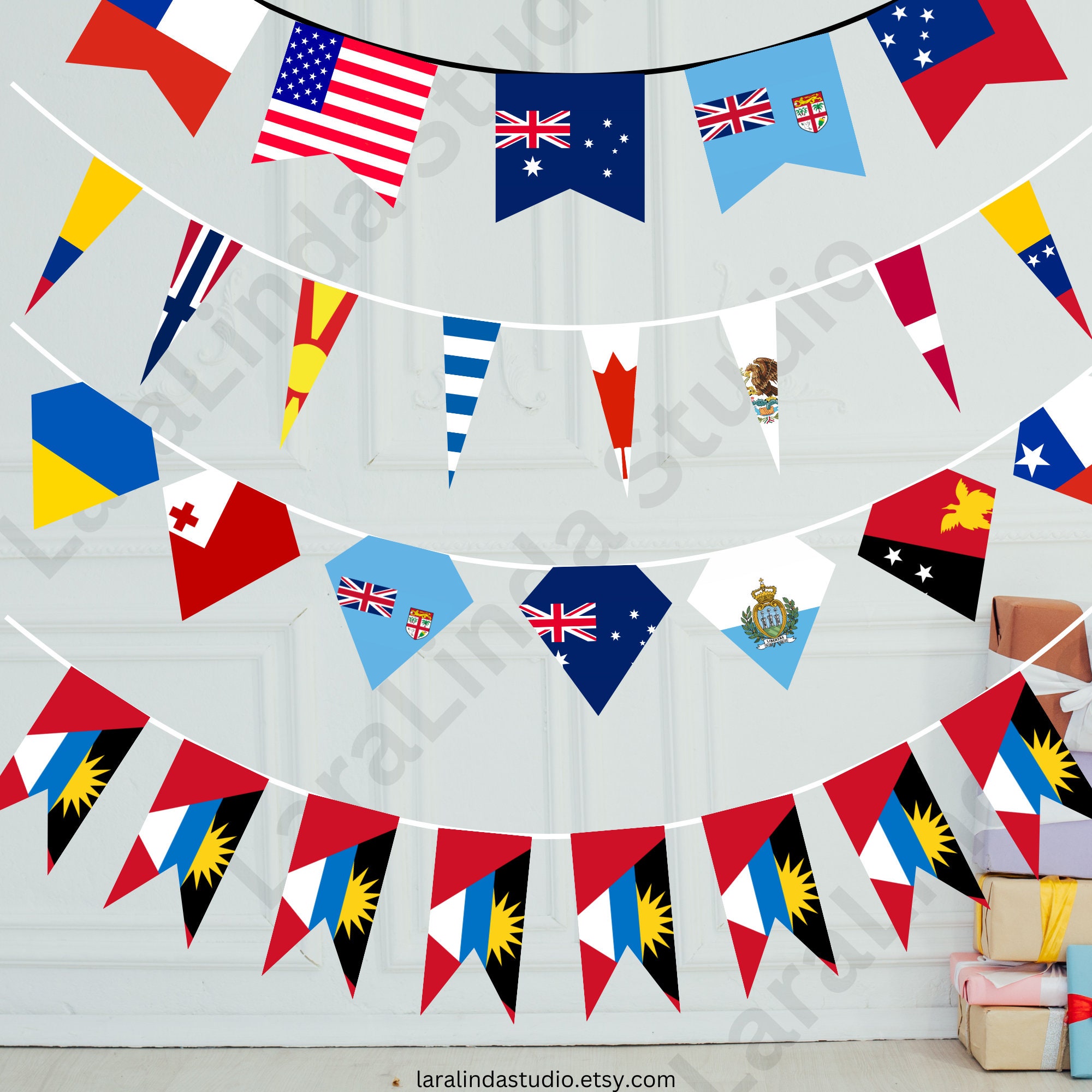 Antigua and Barbuda Flag Bundle 77 SVG & PNG Printable Files for Ready ...