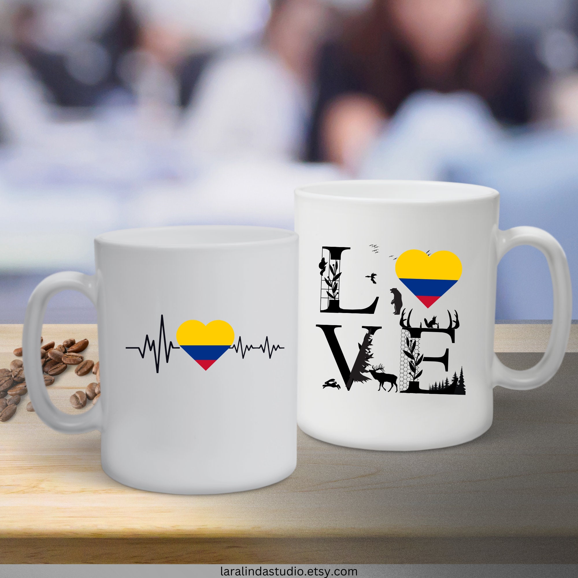 Colombia Flag Bundle 77 SVG & PNG Printable Files for Ready to Use ...