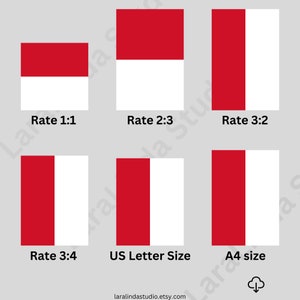 Monaco Flag Bundle 77 SVG & PNG Printable Files for Ready to Use ...