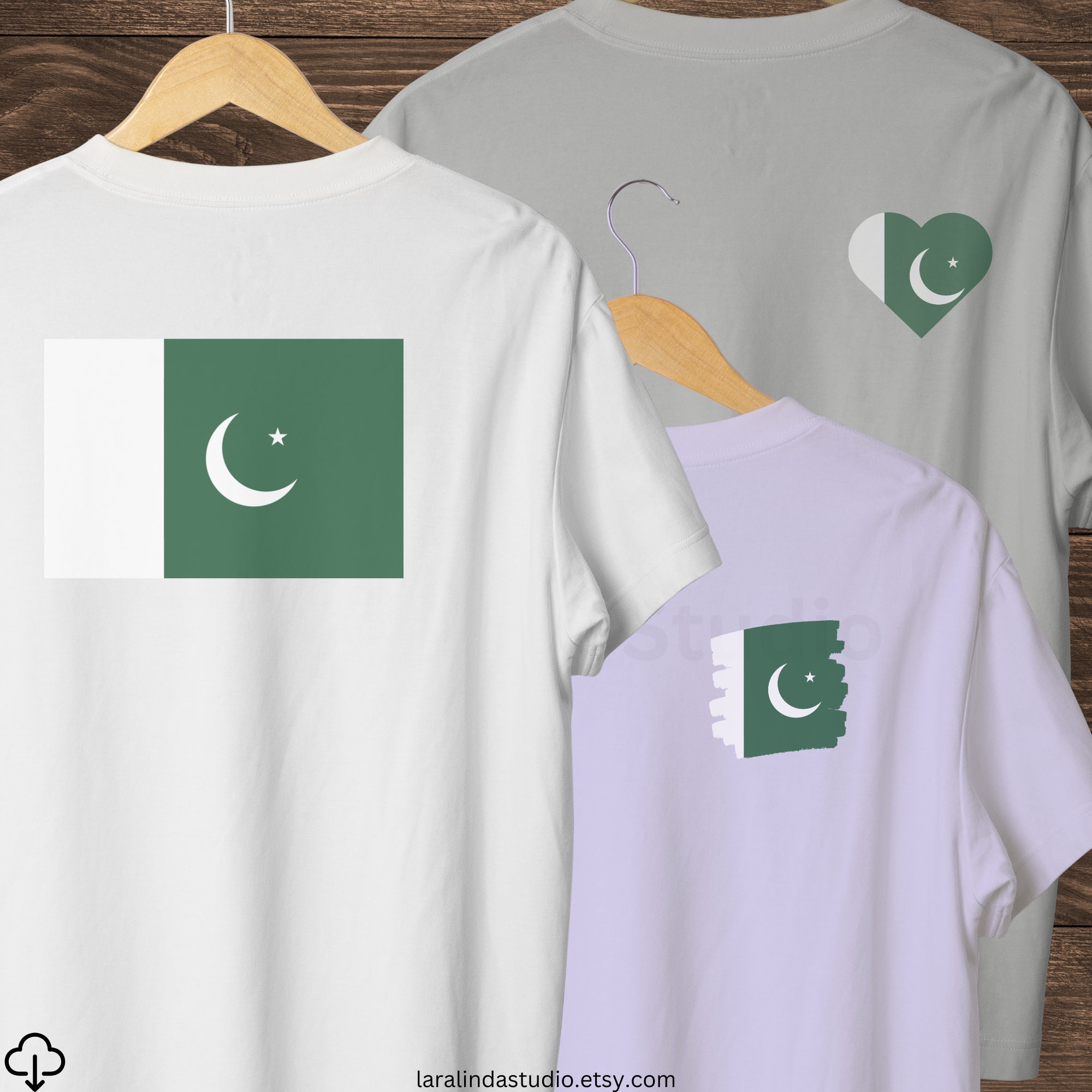Pakistan Flag Bundle 77 SVG & 77 PNG Printable Files for Ready to Use ...