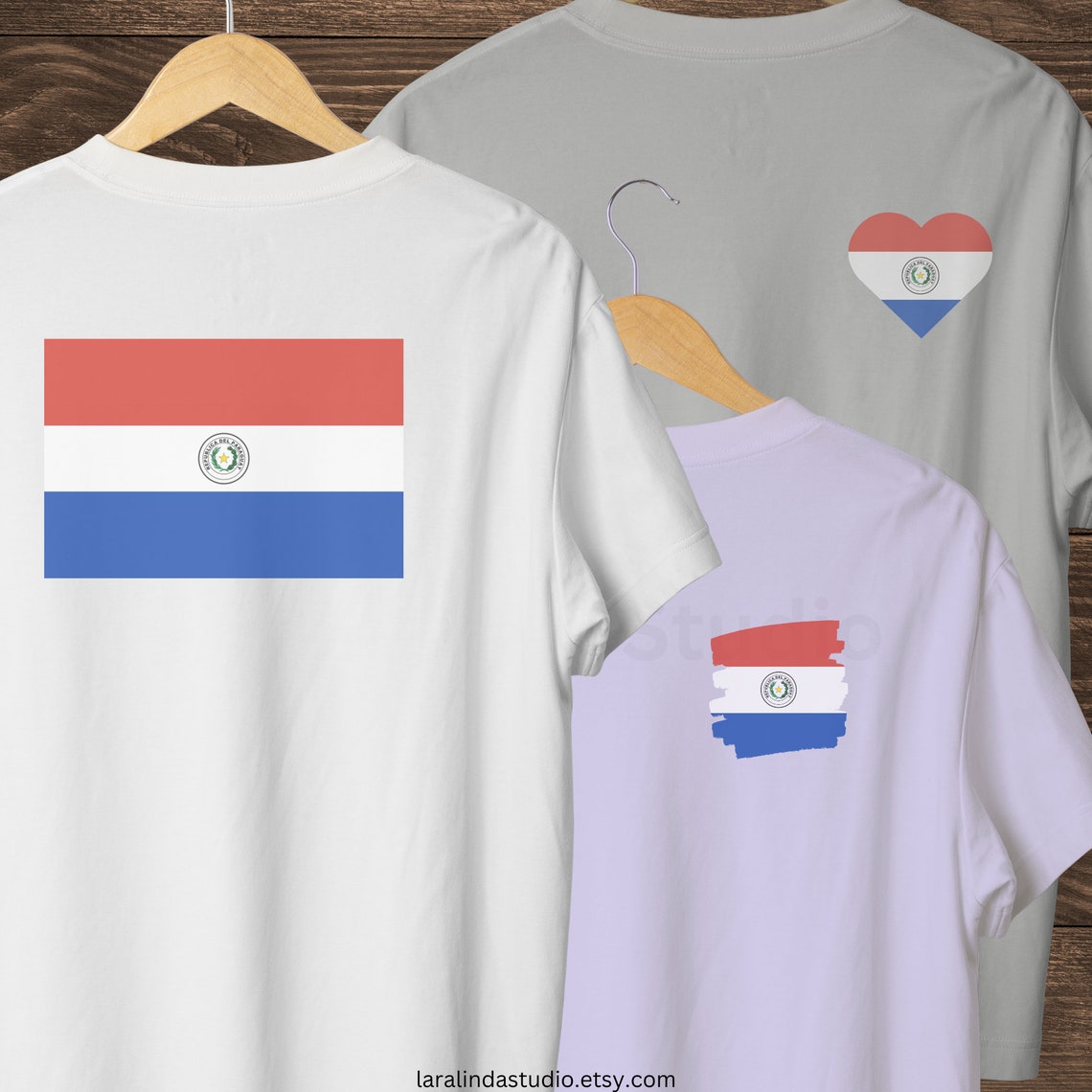 Paraguay Flag Bundle 77 SVG & PNG Printable Files for Ready to Use ...