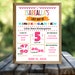 First Day of School & Last Day of School Digital Customized Signs 2024 ...
