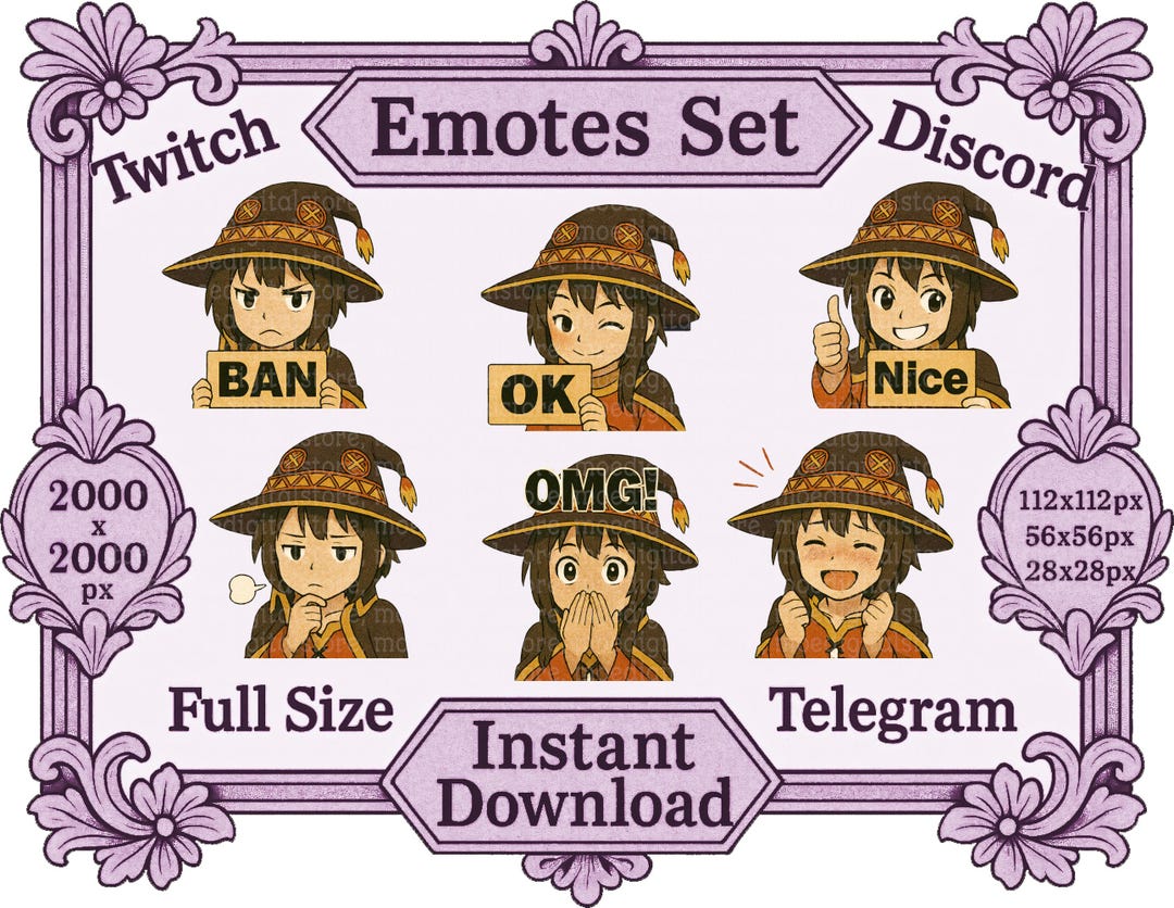 PNG Files - Cute Kawaii Explosion Girl Anime Reaction Emotion Emotes ...