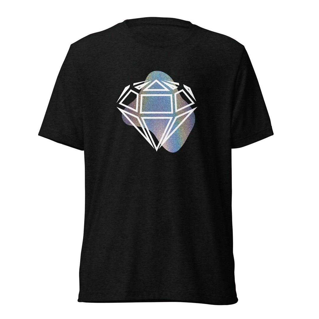 Short Sleeve Diamond Glitter Blob T-shirt - Etsy