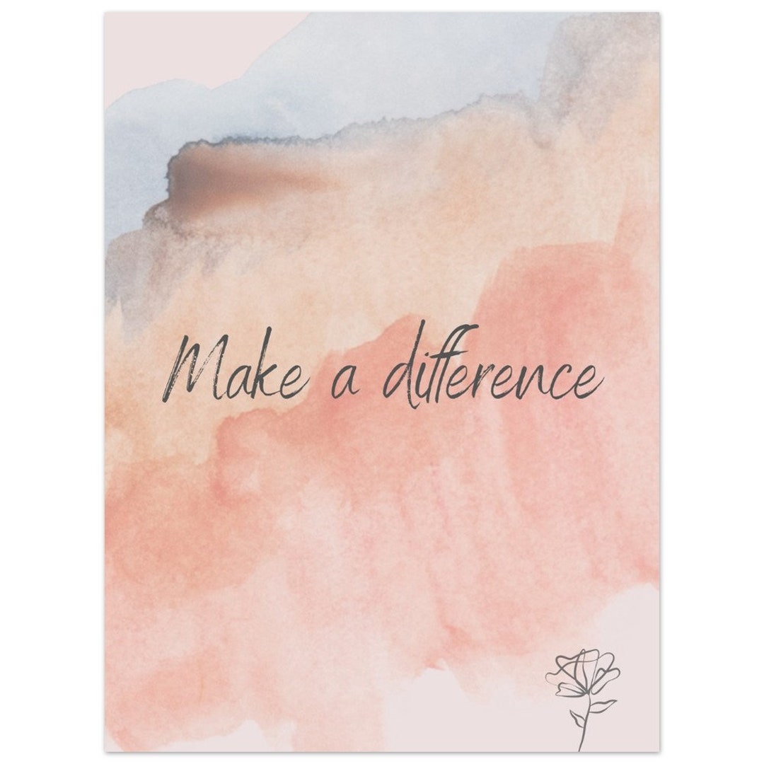 Poster Quotes Mural Living Room Premium Art Print - Etsy