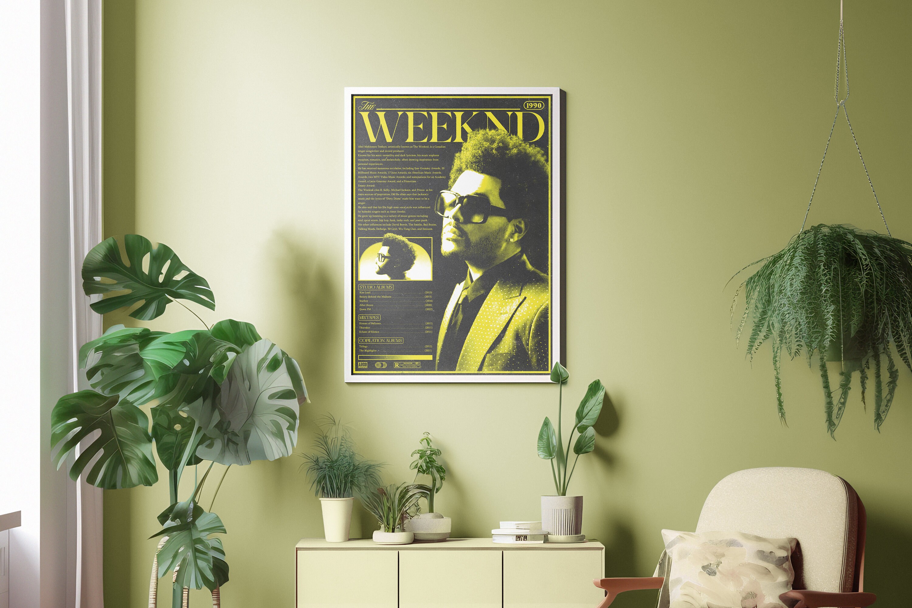 The Weeknd Poster A3 - Etsy