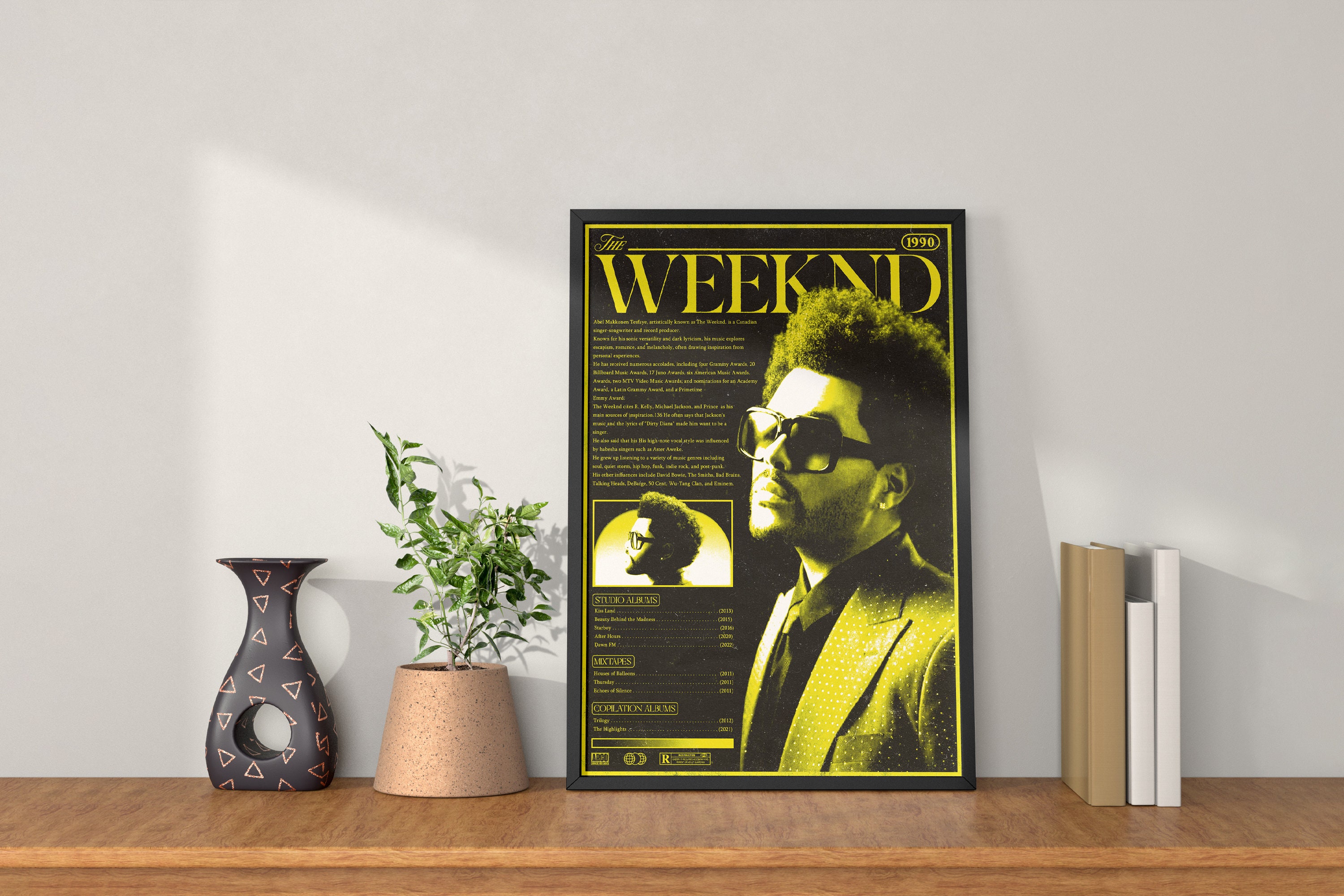The Weeknd Poster A3 - Etsy