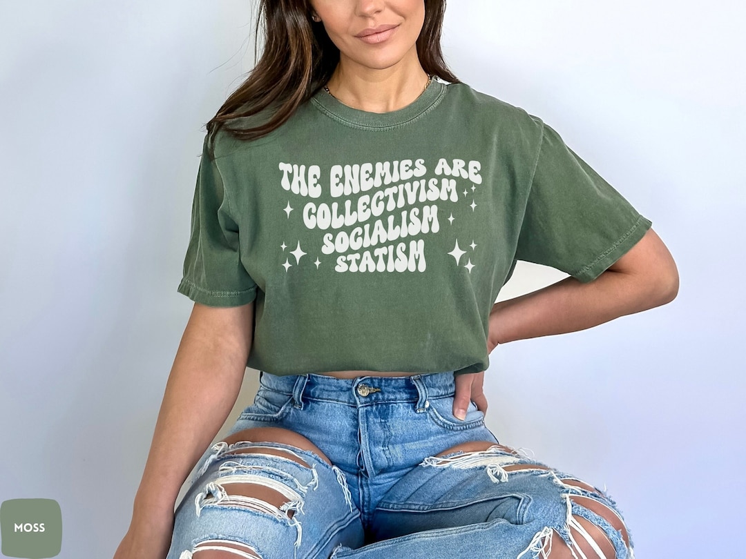 Comfort Colors® Know Your Enemy T-shirt, the Enemies Are Collectivism ...