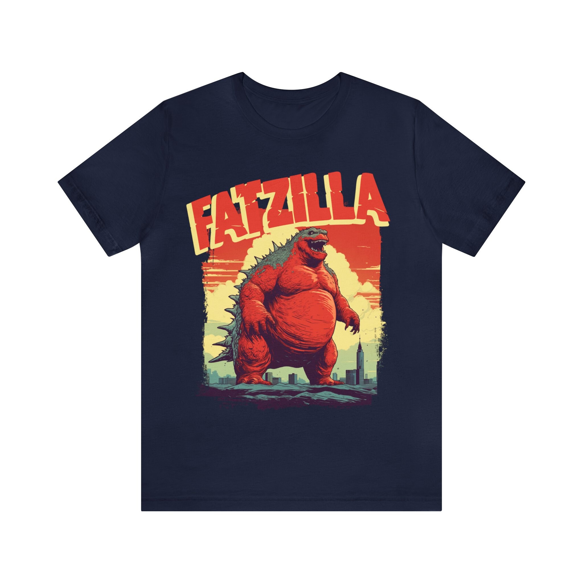 Vintage Japanese Godzilla Fatzilla T-shirt, Godzilla King of the ...