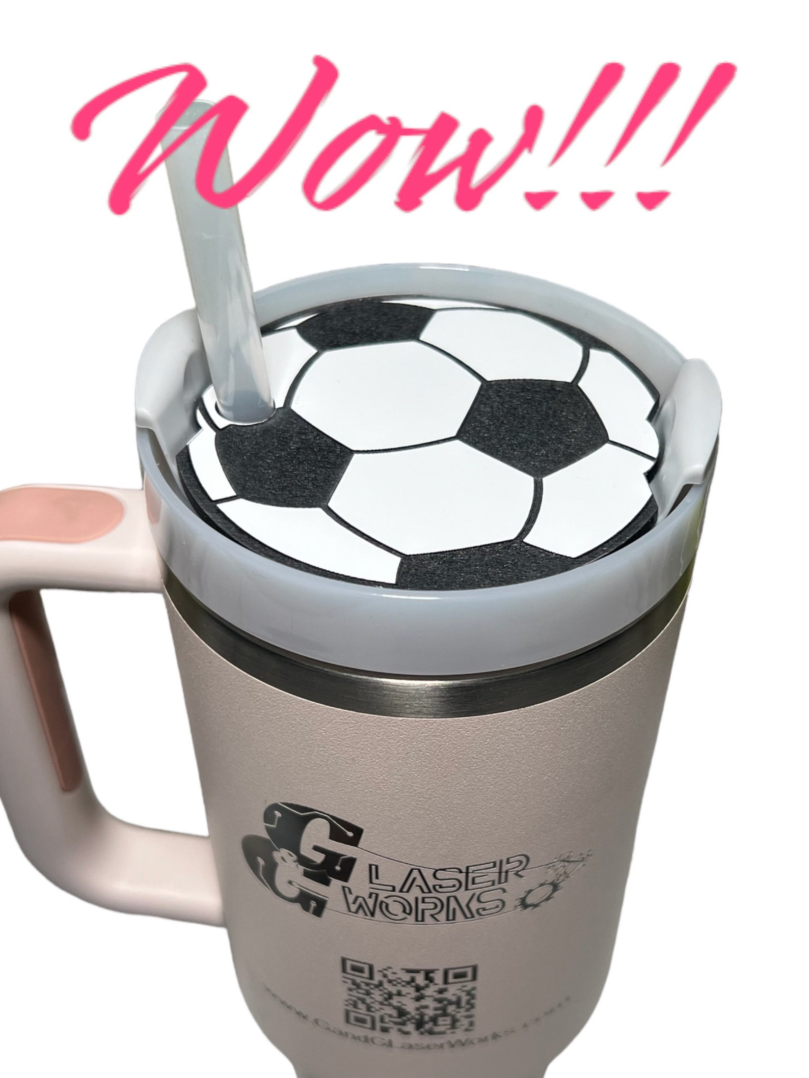 Stanley 20 & 30oz Full-lid Straw Topper Pack MAKE YOUR OWN Baseball ...