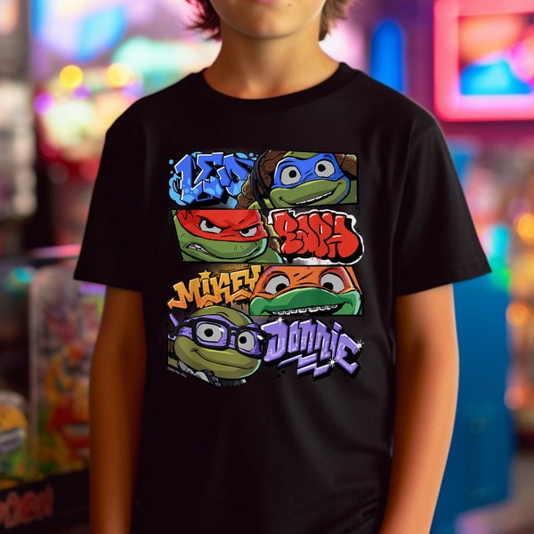 Ninja Turtles Costume Shirt - Etsy