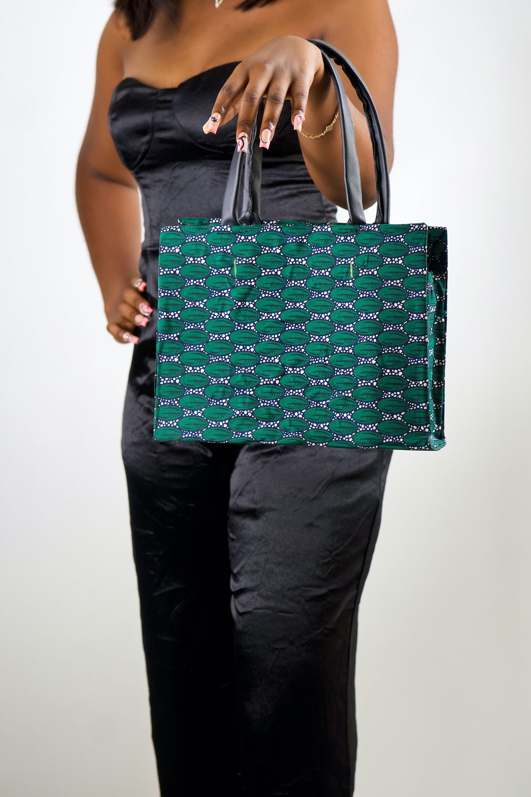 African Print Large Bag - Etsy