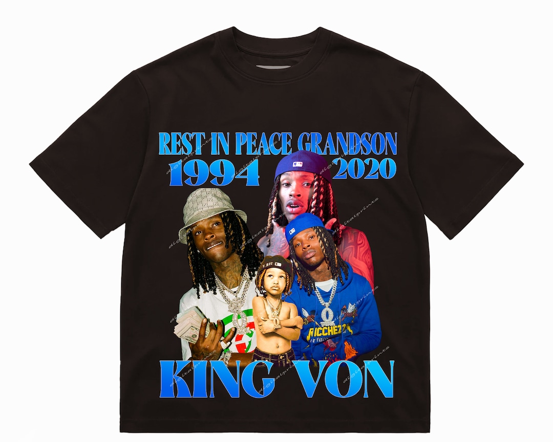 OTF King Von Png / Shirt Design Ready to Print Bootleg T - Etsy