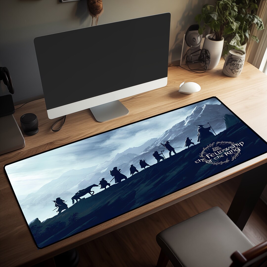 Lotr Mouse Pad,middle Earth,cute Mouse Pad,gift,large Mouse Pad,xl ...