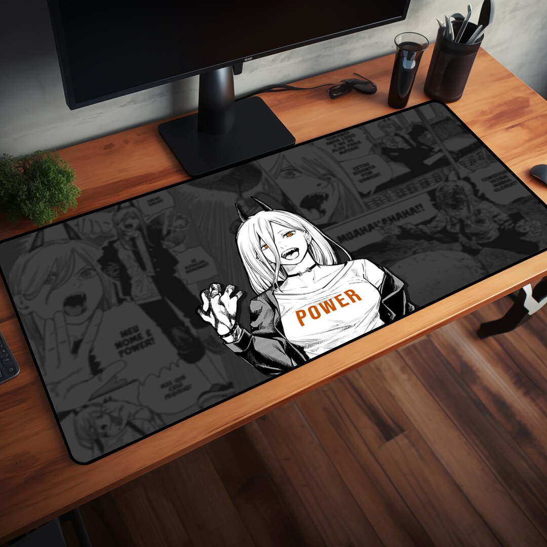 Power Mousepad,chainsaw Man Mousepad,power Desk Mats,anime Desk Mats ...