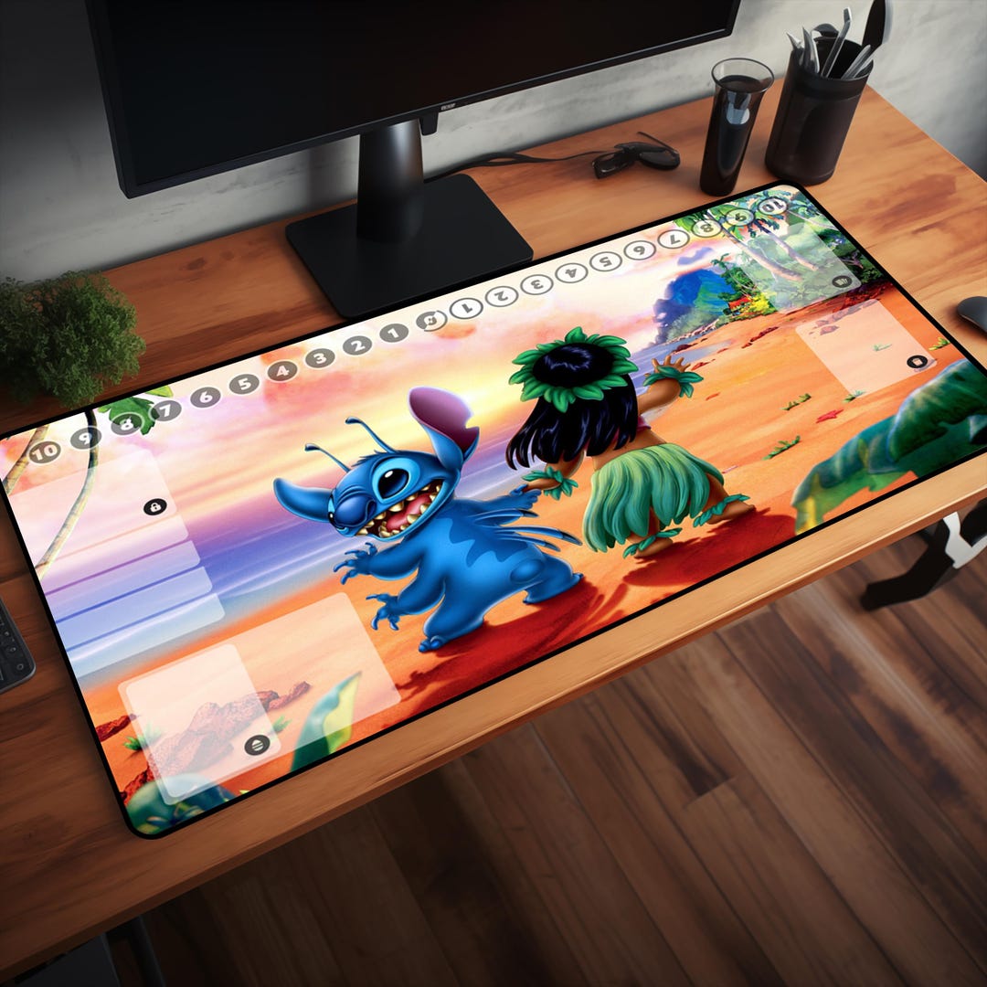 TCG Lorcana Playmat,stitch Playmat,stitch Mousepad,xxl Mousepad,mini ...