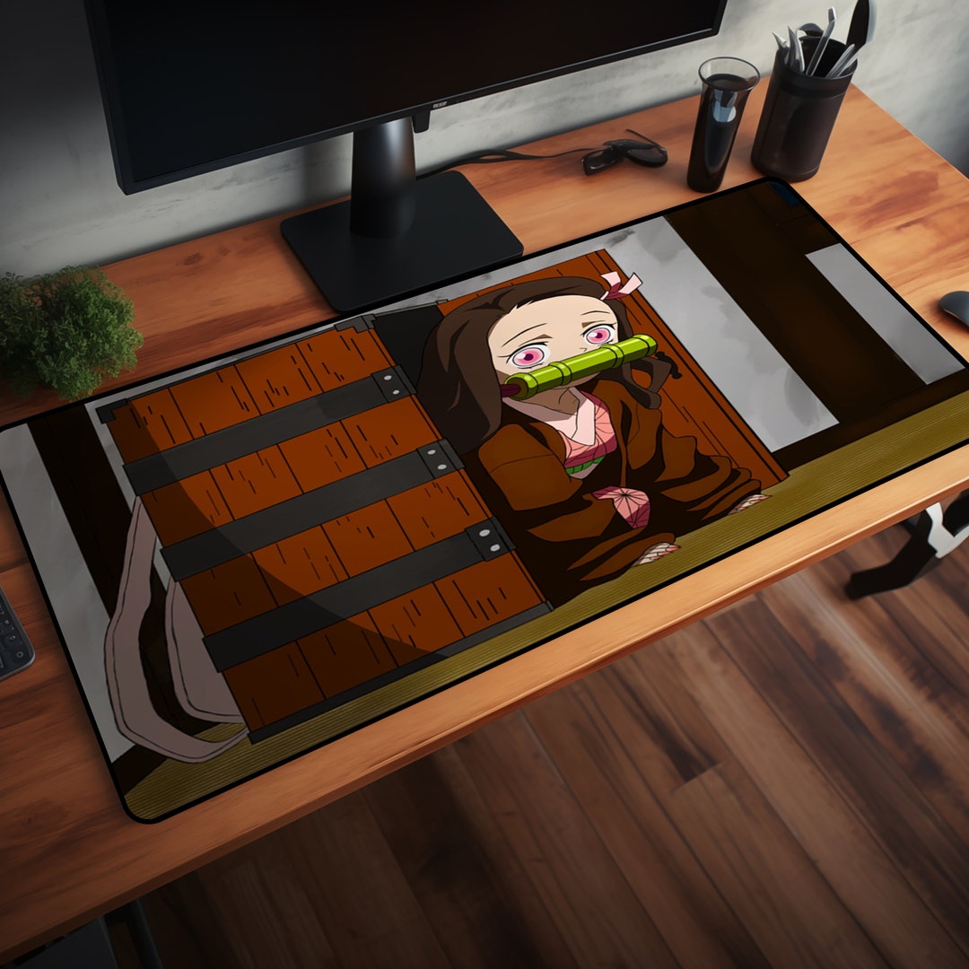 Demon Slayer Mousepad,nezuko Mousepad,anime Mousepad,anime Deskmat,rgb ...
