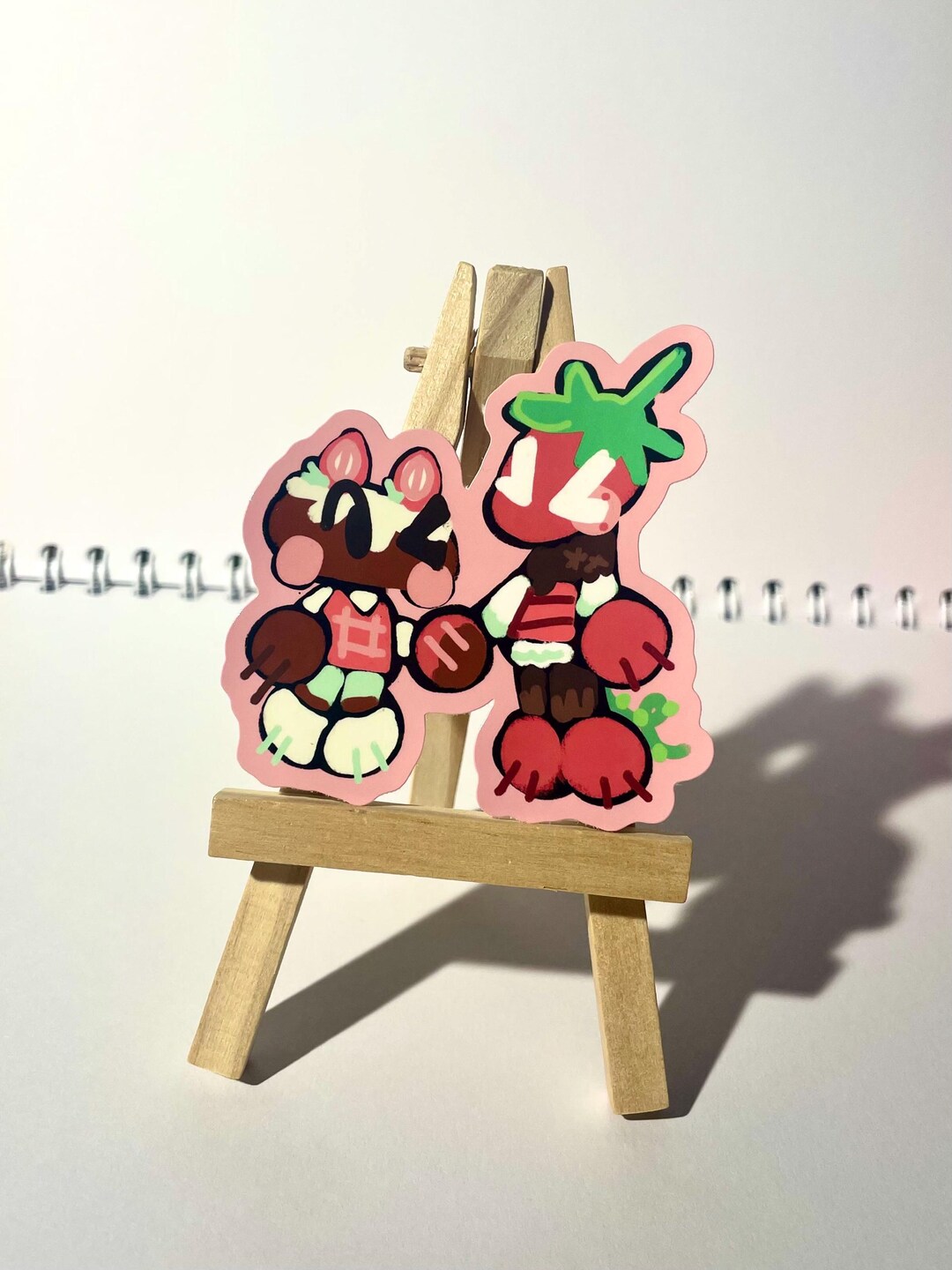 Fruitcake (sprout and Cosmo) Sticker - Etsy