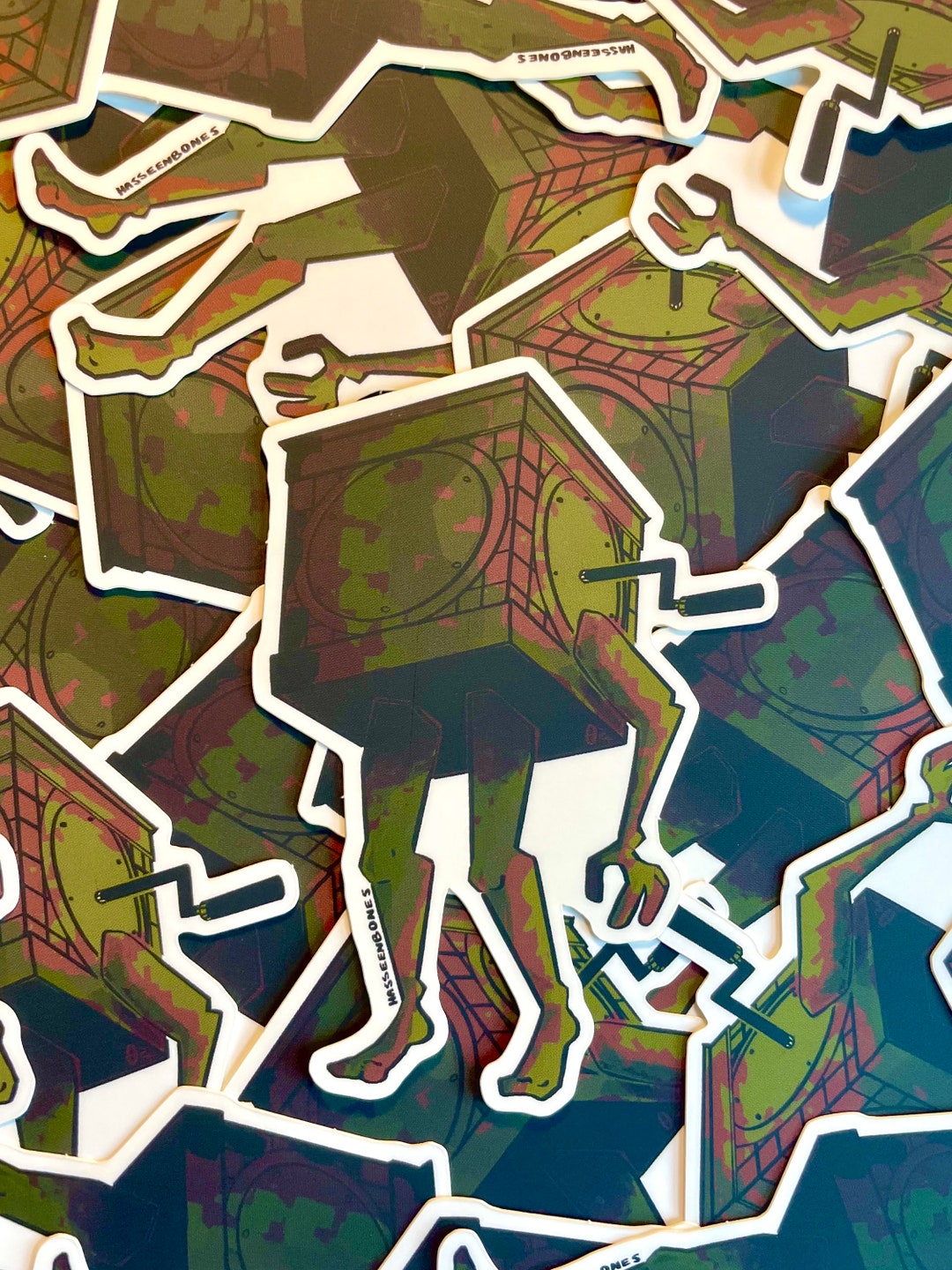 Matte Jester Vinyl Sticker (lethal Company) - Etsy