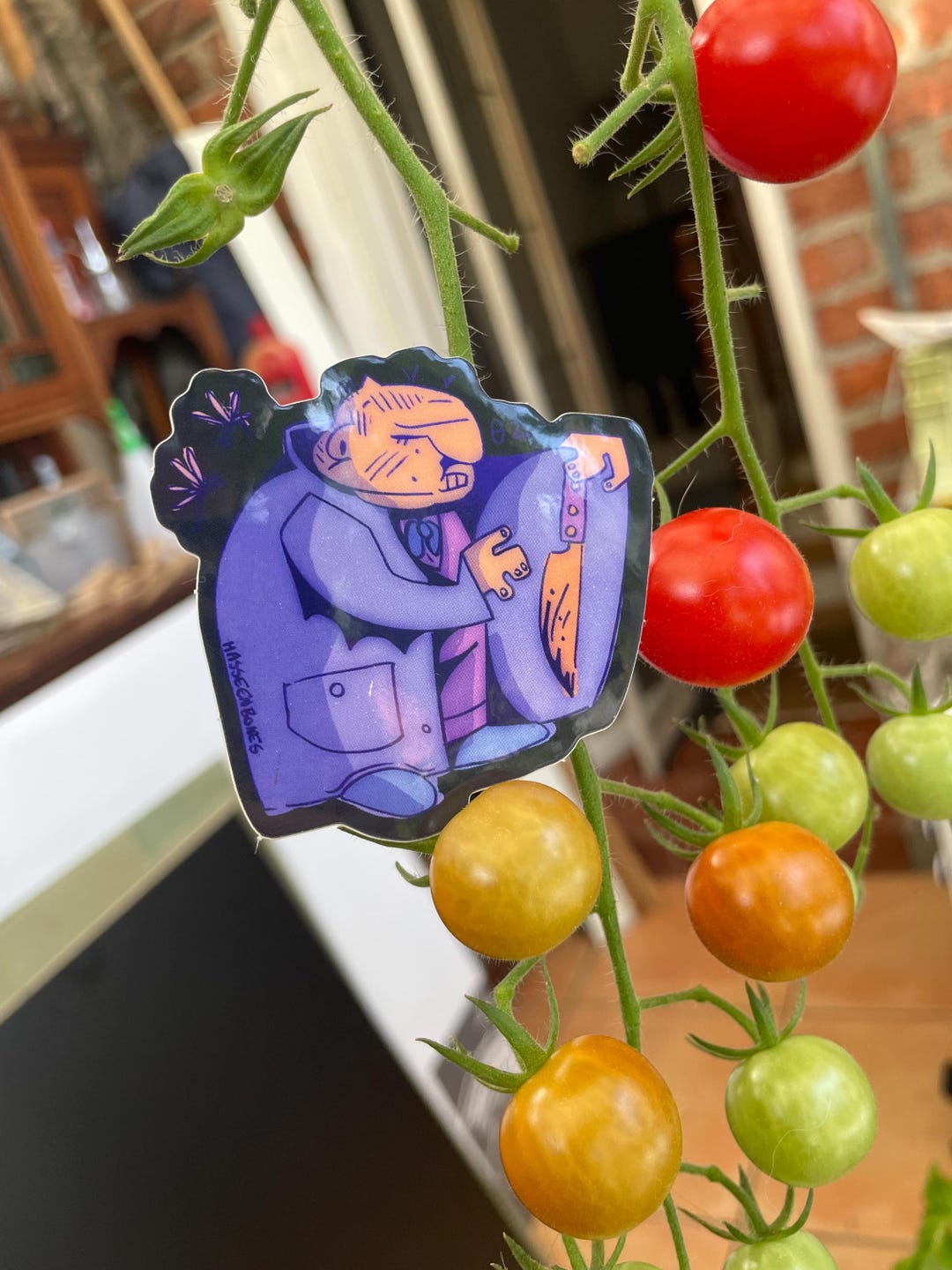 Butler Vinyl Sticker (lethal Company) - Etsy