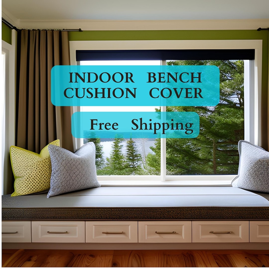 Custom Size Indoor Cushion Cover, Kallax Cushion Cover, Window Cushion ...