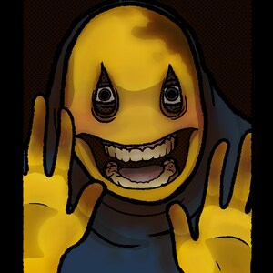 Monster Coloring Page, Creepy Adult Downloadable PNG Template - Etsy