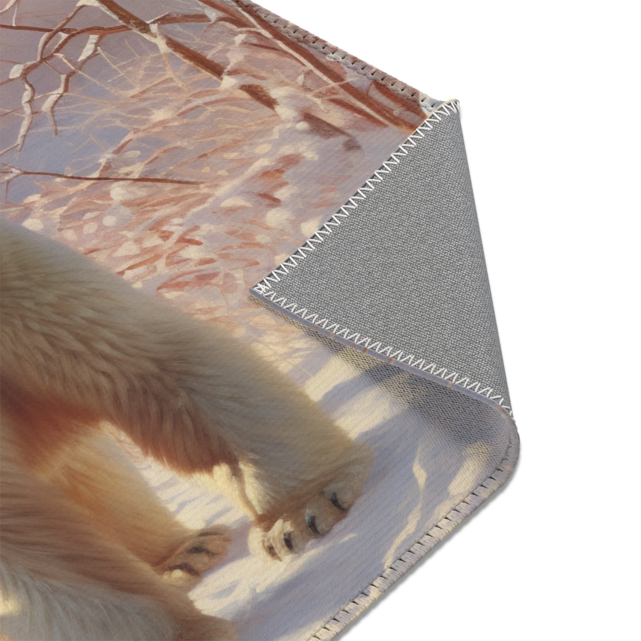 Family of Polar Bears Area Rug Winter Themed Rug Winter Rug Salon Rug ...