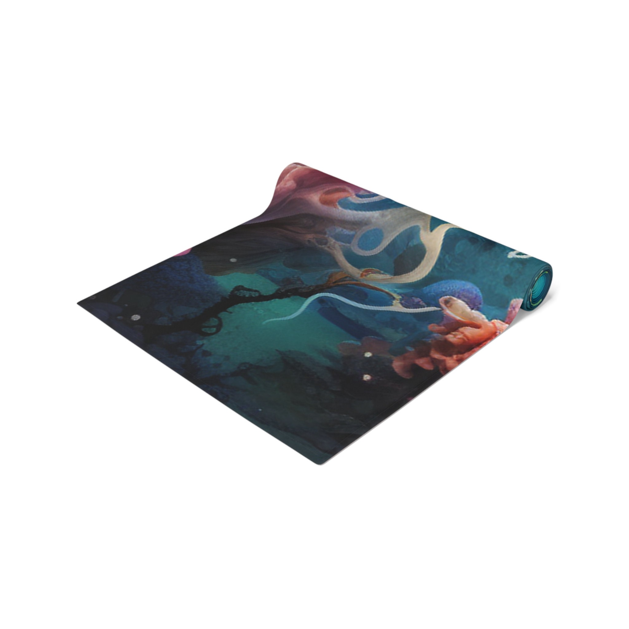 Seahorse Table Runner Sea Creature Table Runner Fish - Etsy