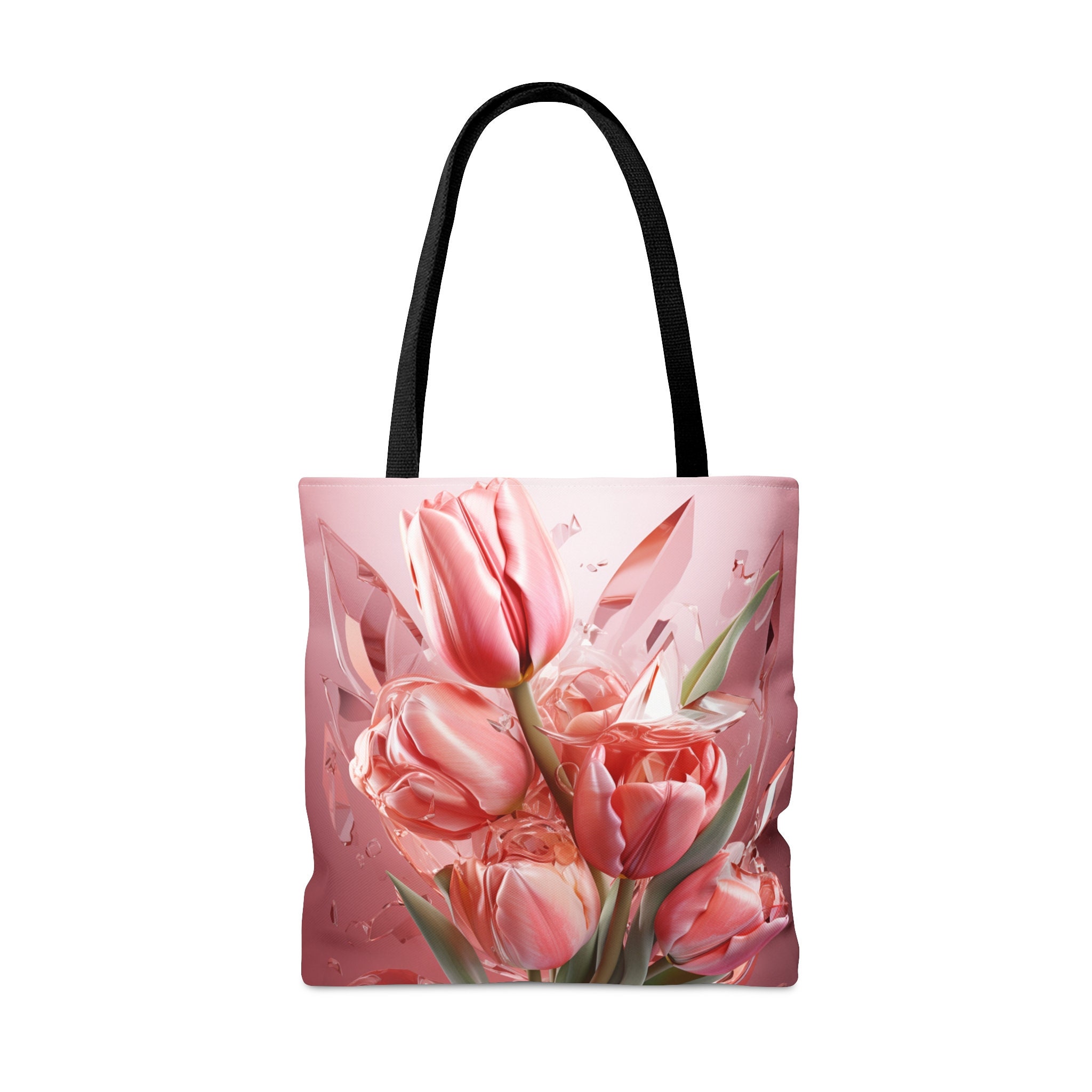 Tulip Tote Bag Floral Tote Bag Flower Lover Tote Bag - Etsy