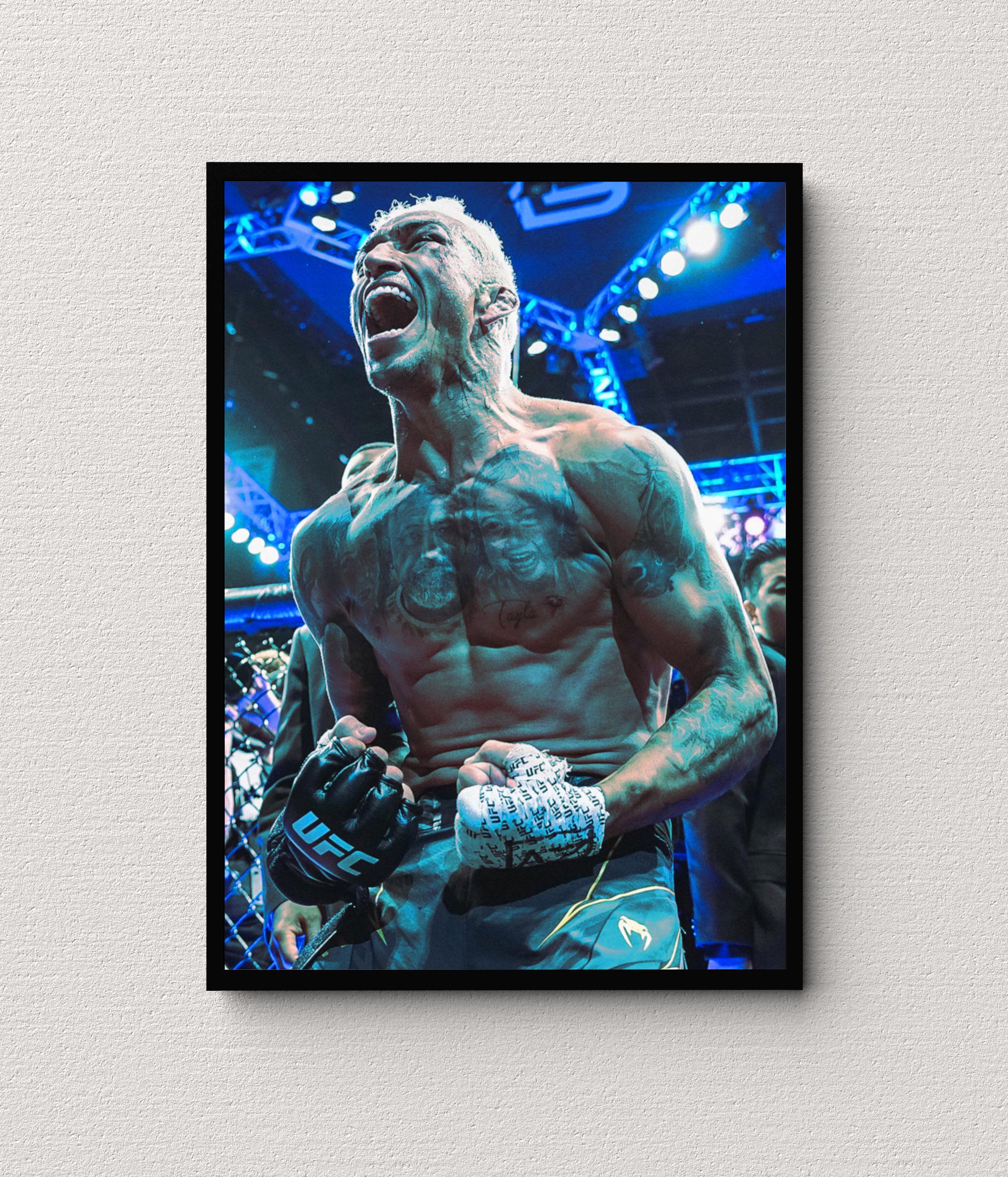 Conor McGregor Poster, Jon Jones Poster, Charles Oliveira Poster, Set ...