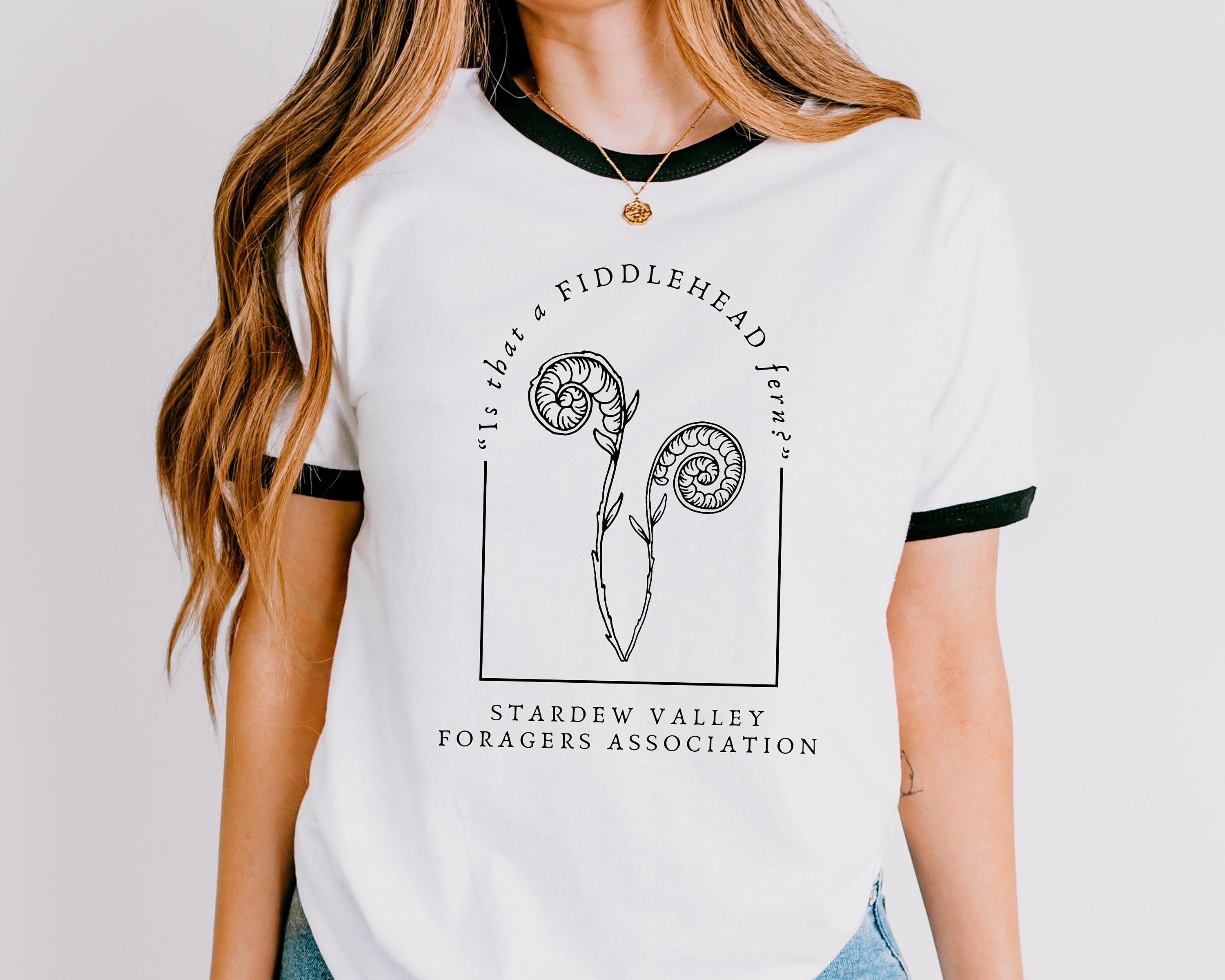 Fiddlehead Fern Shirt | Stardew Valley Foragers Association | Unisex ...