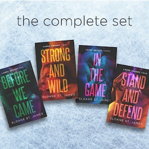 Signed Lakes Complete Full Set - Lakes Hockey - Sloane St. James - Hockey Romance - Before We ...