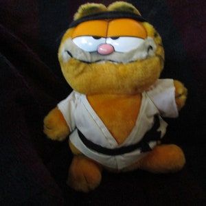 Garfield Hand-crafted Plush Toy Vintage 1981 Dakin - Etsy